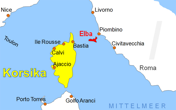 Piombino Portoferraio Fähre Ticket kaufen - Piombino Portoferraio Fähre ...